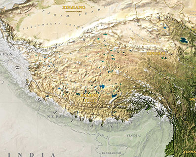 Largest Selection of Tibet Maps 2021/2022 | Useful Tibet Travel Maps